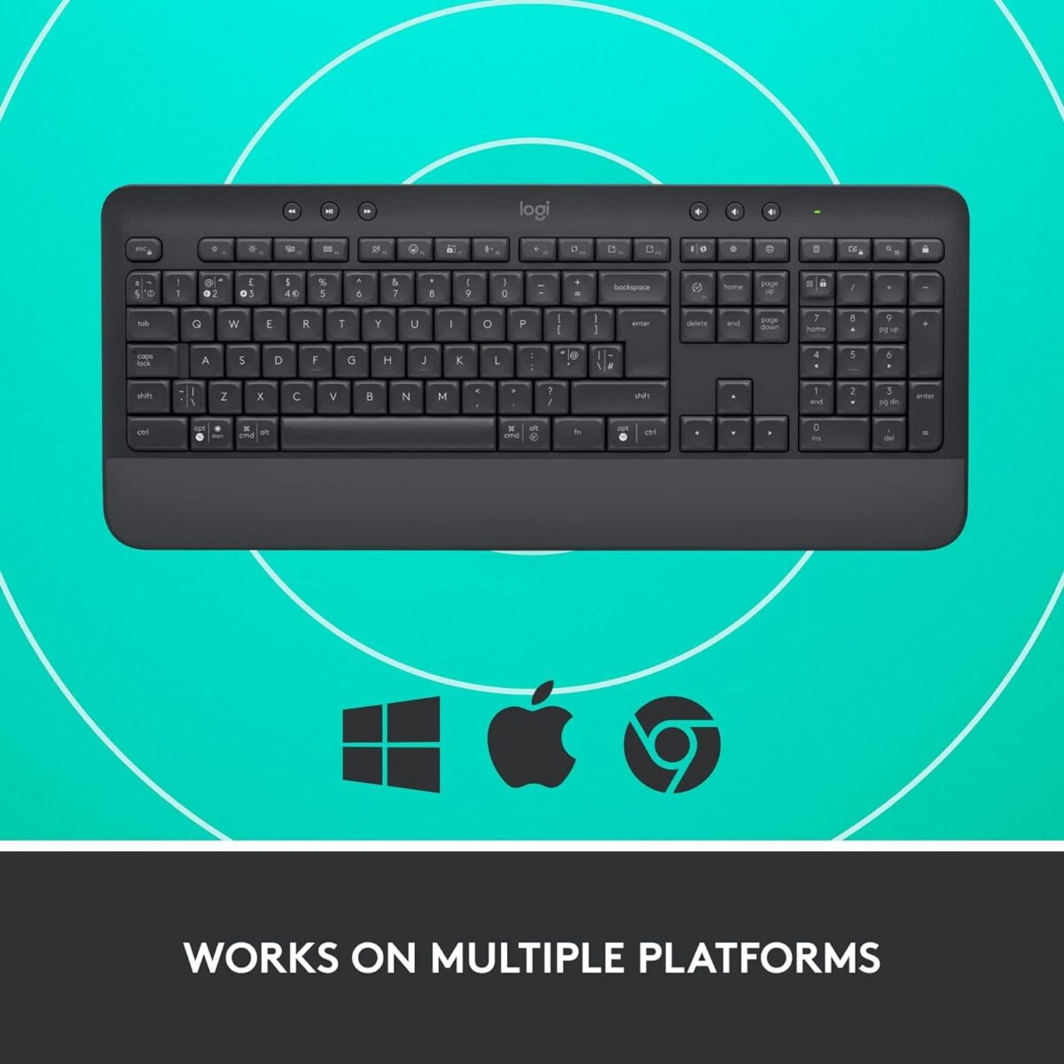 Logitech Signature K650 Wireless Keyboard Black