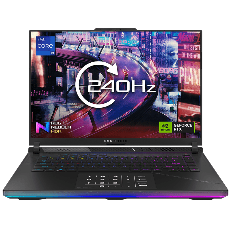 ASUS ROG Strix G18 gaming laptop 240Hz i9-14th gen & RTX – Zaytoona.com ...