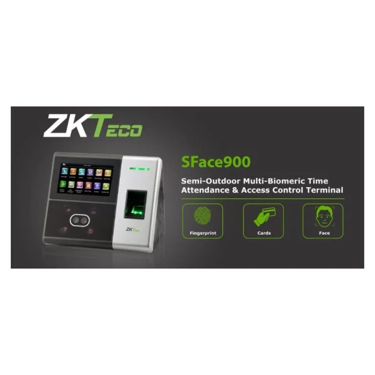 ZKTeco iFace 900 Plus WiFi Biometric Time Attendance Terminal ...