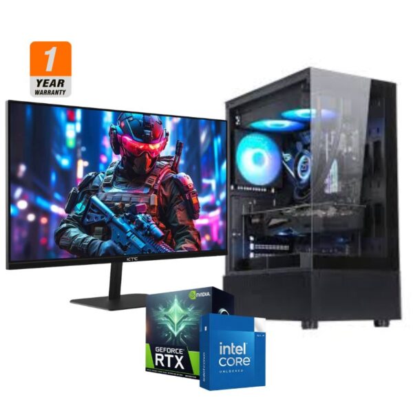 Akkadia Gaming PC Combo (i5-11400F, RTX 5060 OC 8GB & KTC H24F8 180Hz ...